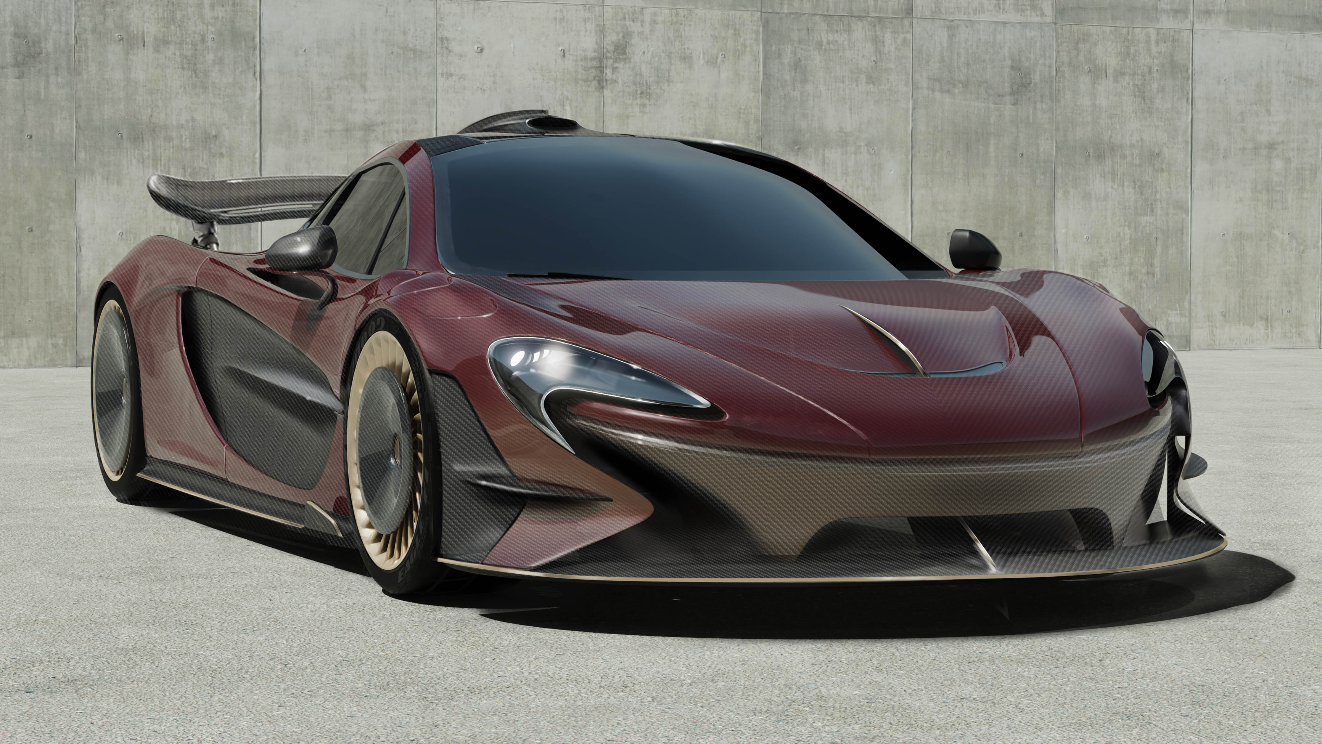 The designer of the McLaren P1 has reimagined it into this glorious P1 ...